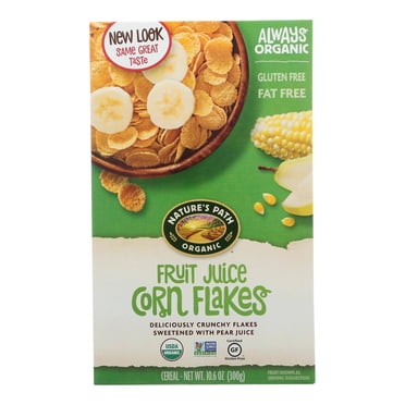 Nature's Path Organic Corn Flakes Cereal - Honey?D - Case of 12 - 10.6 ...