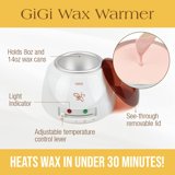 Gigi Mini Pro Waxing Kit - Hair Removal Depilatory Starter Set for ...