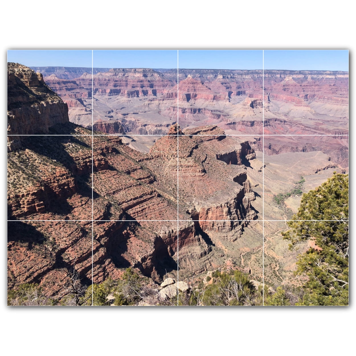 Picture-Tiles.com: Canyon Ceramic Tile Wall Mural WAL500318-43S. 17"W x ...
