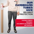 Paclord 3" x 48" Heavy-Duty Reinforced Cardboard Mailing Tube, Pack of ...