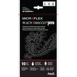 MICROFLEX BLACK DRAGON LATEX EXAM GLOVES SIZE M - Walmart.com