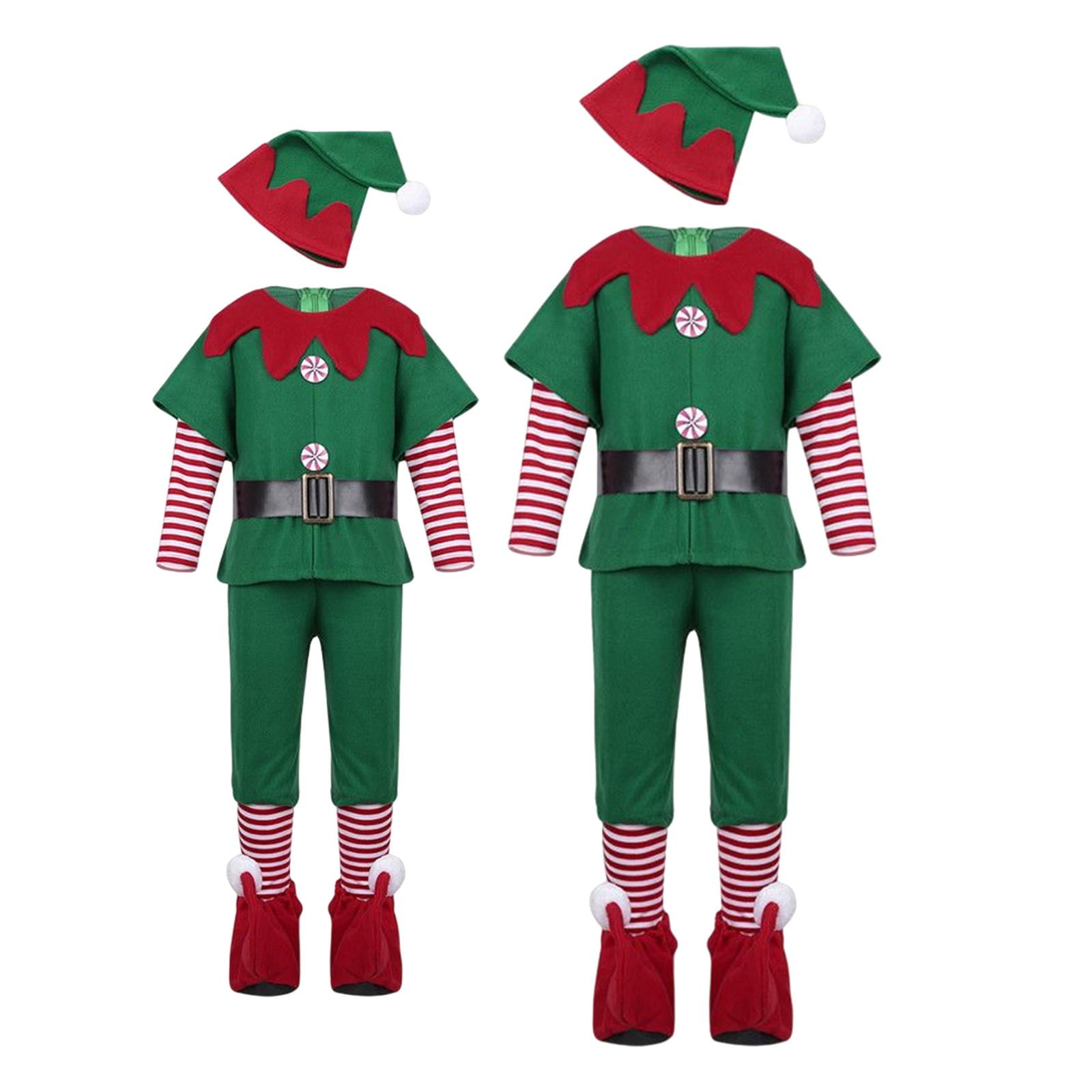 Traje de Elfo Navidad Sunnimix Ropa Cosplay 110cm 140cm | Walmart en línea