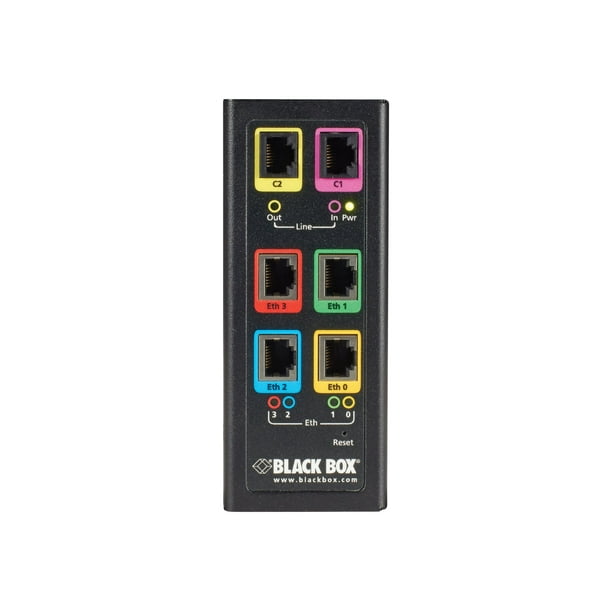 Black Box Industrial Ethernet Extender Multi-Drop Unit - Network ...
