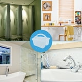 Mainstays Small Portable Shower Caddy Frost Plastic - Walmart.com