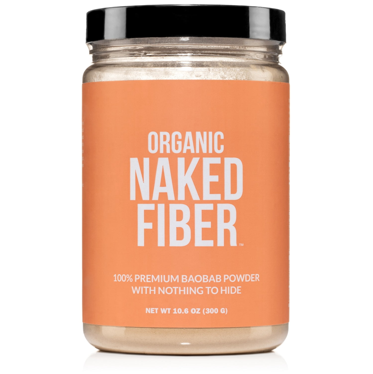 Naked Fiber Organic Baobab Powder Fiber Supplement - Walmart.com