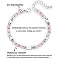 2025 Graduation Gifts for Her Women Tiny Gemstone Graduation Bracelet ...