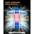 2x881 LED Headlight for Arctic Cat F7 Firecat 700 2003-2006 Snowmobiles bulbs - Walmart.com