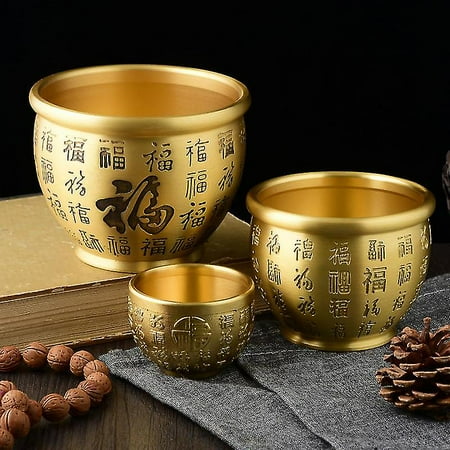 Ashtray Rice Pot Cornucopia Fortune Pot Desktop Small Copper Ornaments ...