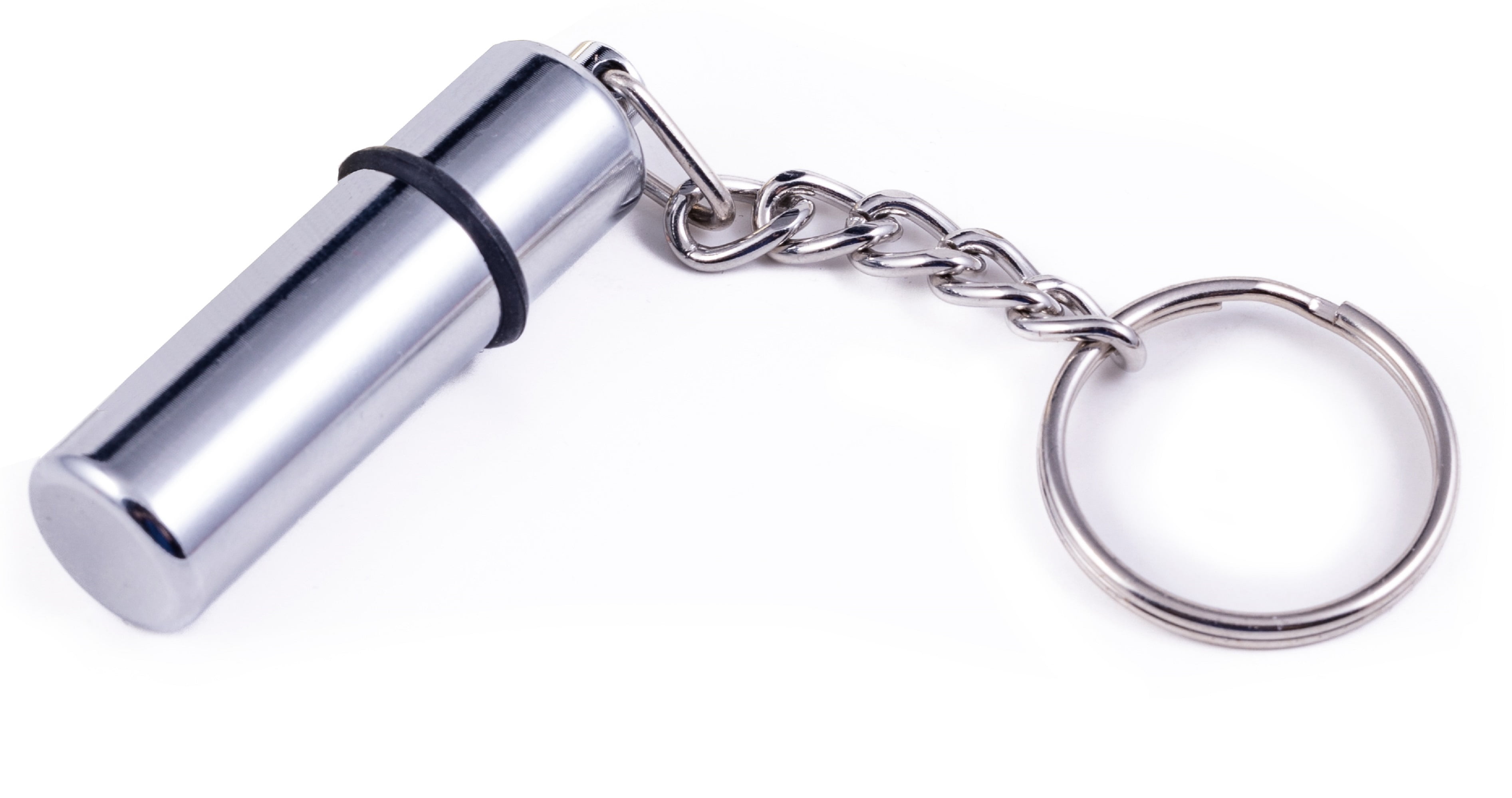 Bullet Cigar Punch Cutter Keychain - Silver - Walmart.com