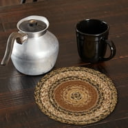 VHC Brands Classic Country Primitive Tabletop & Kitchen Red Star Trivet ...