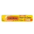 Thomas' Breakfast Corn Toast-R-Cakes, No High Fructose Syrup, 6 Count ...