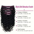 Deep Wave Clip ins Human Hair Extensions Cuticle Aligned Real Hair ...