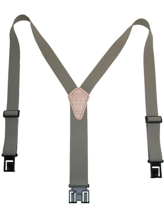 Amerteer Heavy Duty Elastic Clip Suspenders for Men, Adjustable X Back ...