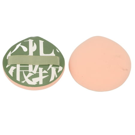 Powder Puff, Fine Tip Sponge Curved Tail Easy Applying 2Pcs Face Puffs ...