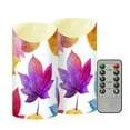 LED Candle Lights With Remote Flickering Flameless&Timer Function For ...