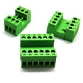 10Set 5.08mm Pluggable PCB Screw Terminals Block Connector 2/4/6/8P ...