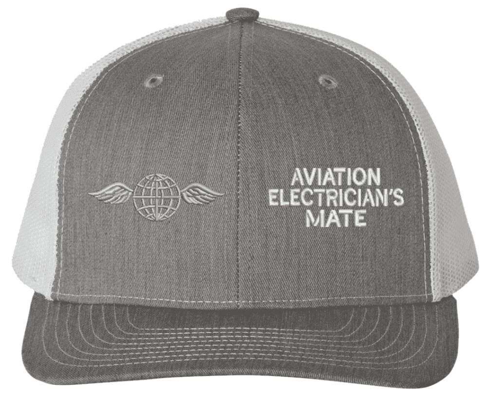 Navy Aviation Electrician's Mate (AE) Rating USA Mesh-Back Cap ...