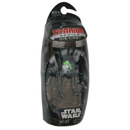 Star Wars Titanium Series AT-ST Battle of Hoth (2007) Hasbro Die-Cast ...