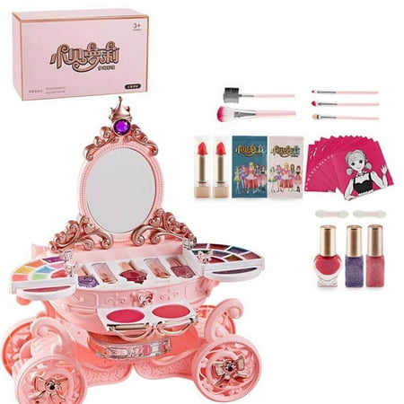 Girls Makeup Set Princess Cosmetics Make Up Set Kids Makeup Set Pretend ...