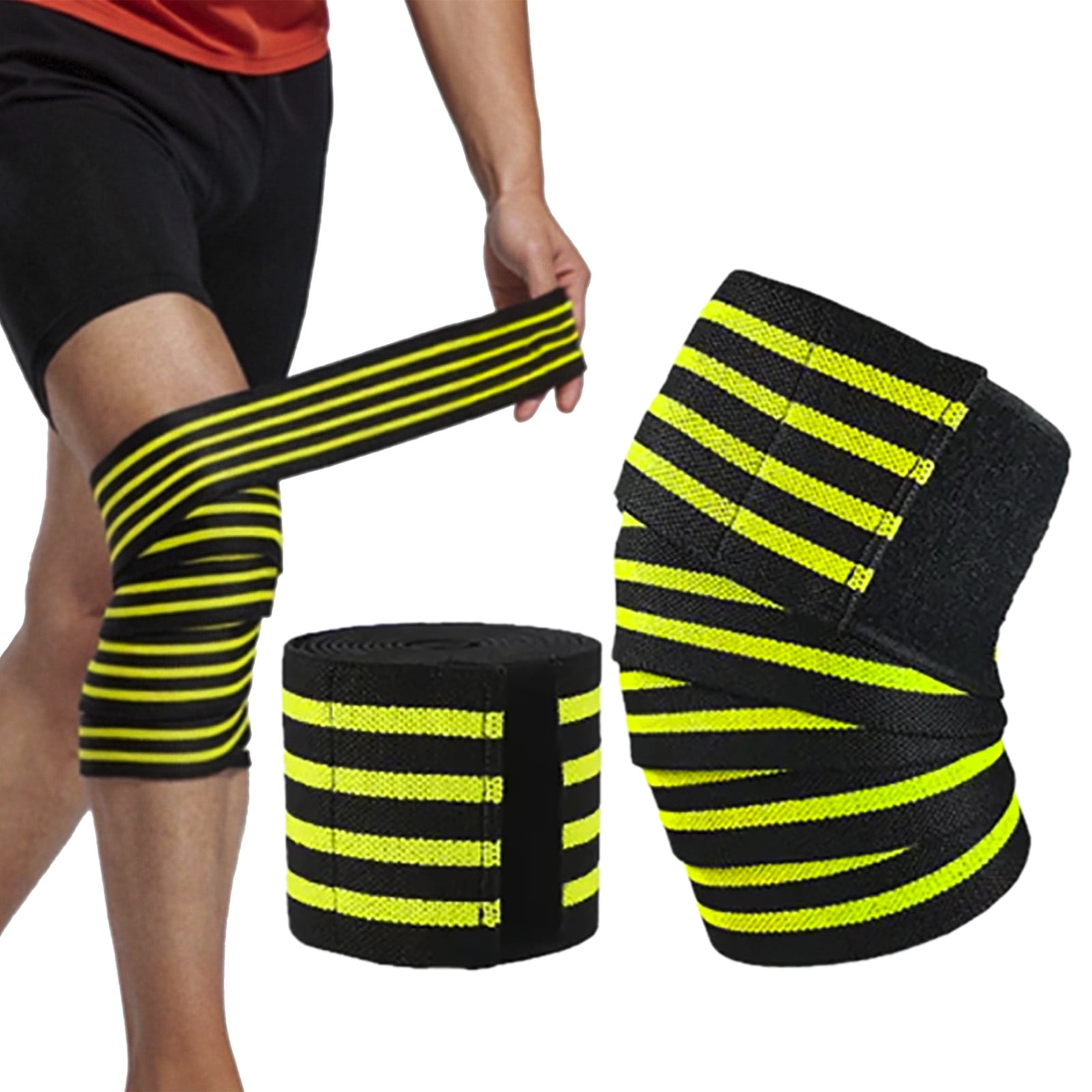 Click here for Vivavault Weightlifting Knee Wraps Support For Pow... prices