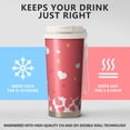 18oz Travel Coffee Mug, 316 Stainless Steel Vacuum Insulated Tumbler ...