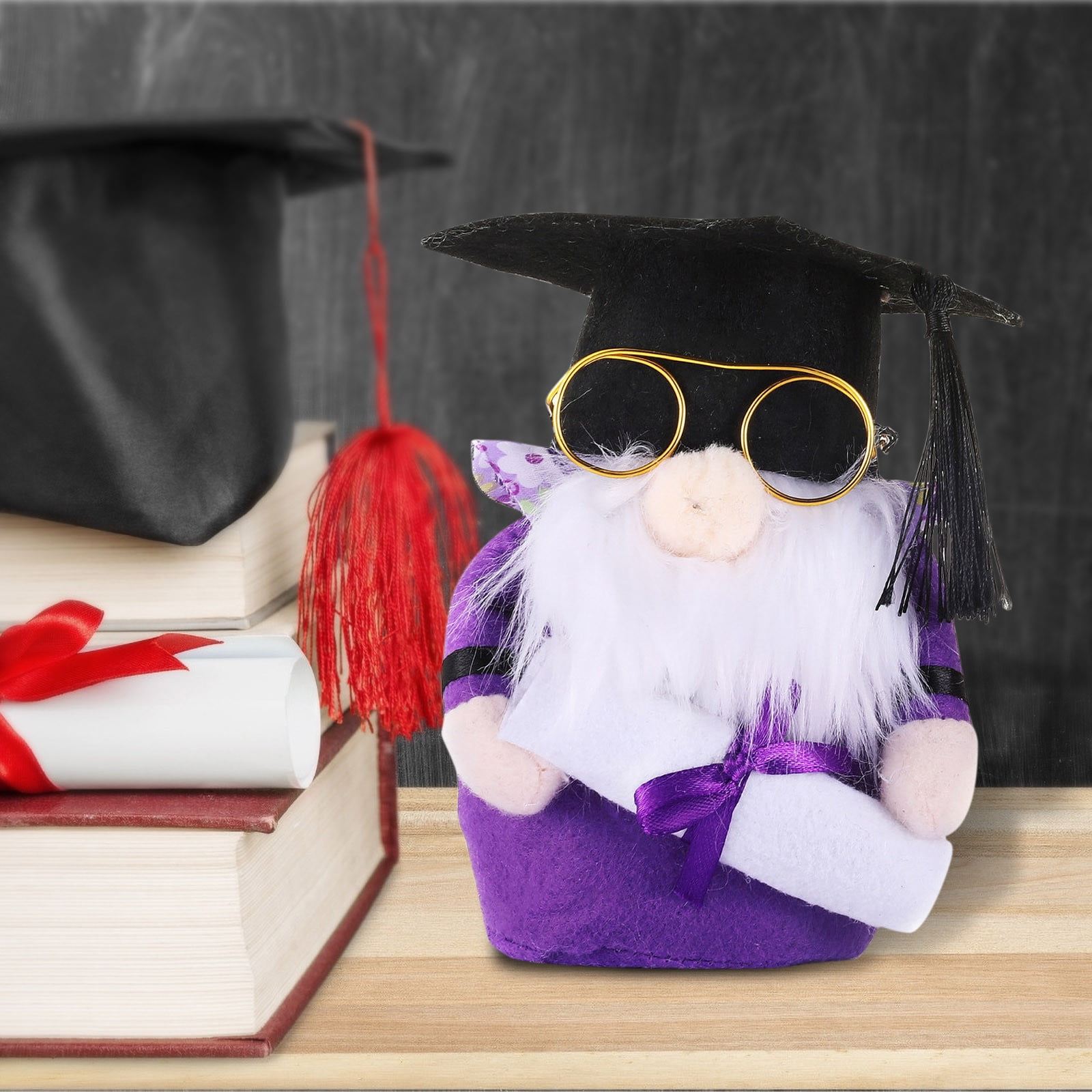 OAVQHLG3B 2022 Graduation Gnome Plush gifts Decor Grad Swedish Tomte ...