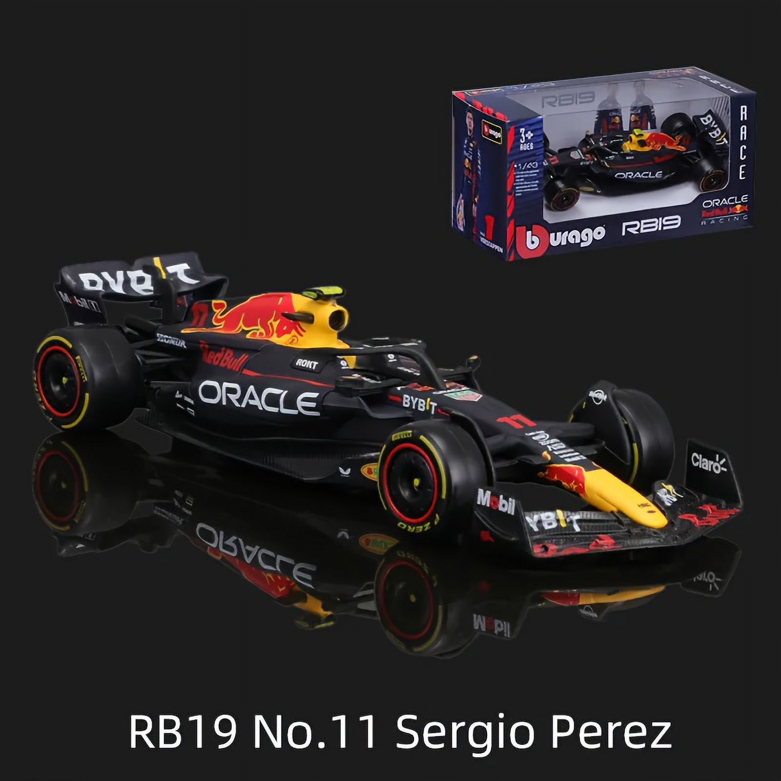 Click here for Grm 1:43 2023 Red Bull Racing Rb19 #1 And #11 Allo... prices