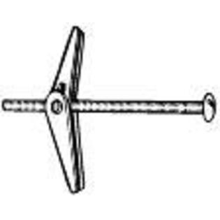 TOGGLE BOLTS ROUND HEAD SPRING WING 1/8" X 2", 50 PER PACK per 3 Pack ...