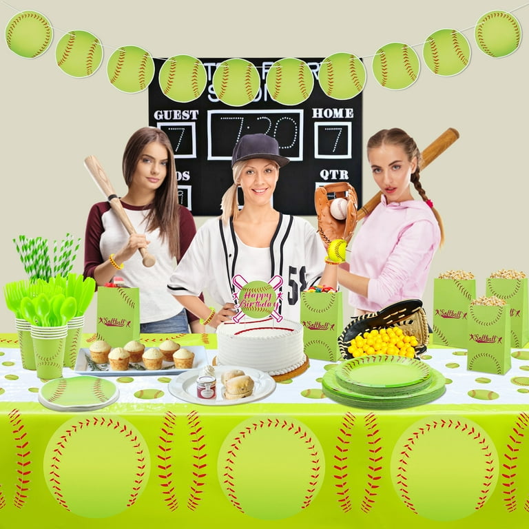 Softball Party Decorations