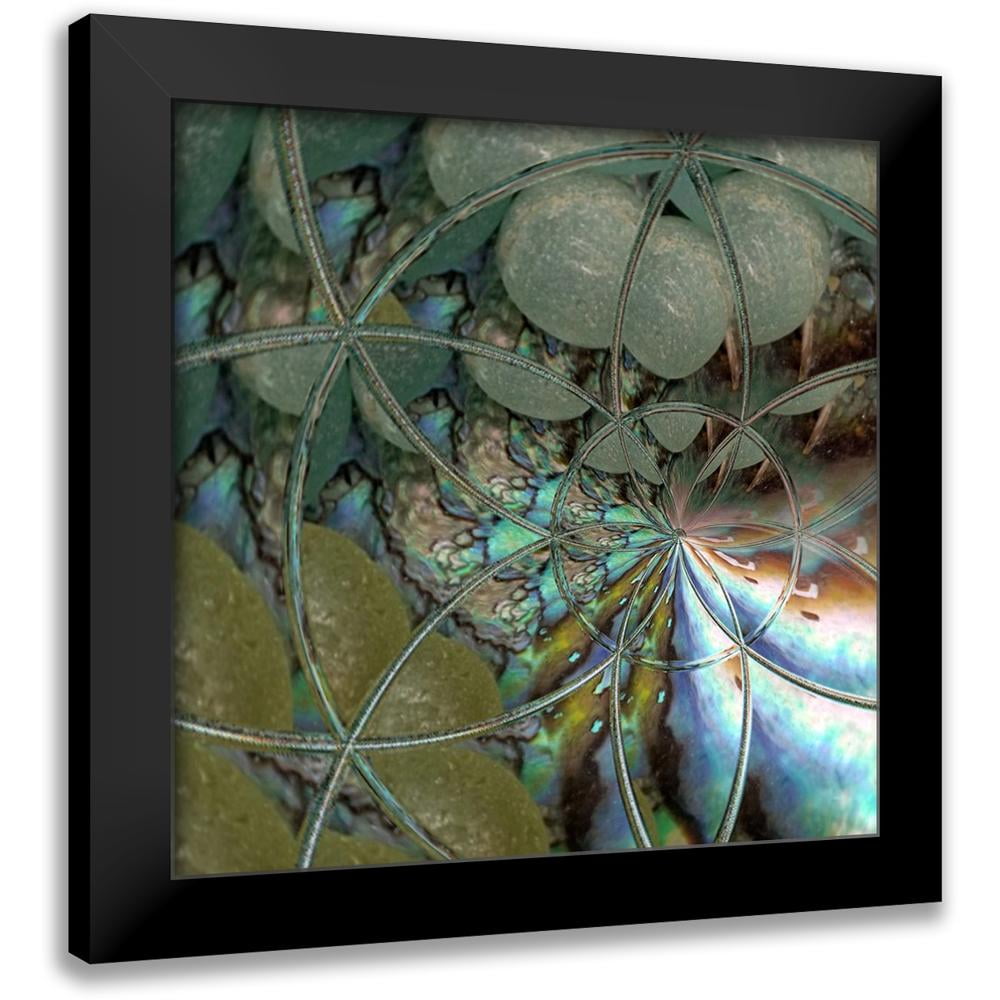 Studio Nine 6 20x20 Black Modern Framed Museum Art Print Titled ...