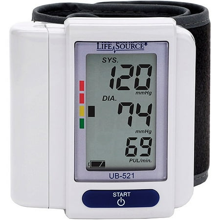 LifeSource Digital Wrist Blood Pressure Monitor - Walmart.com