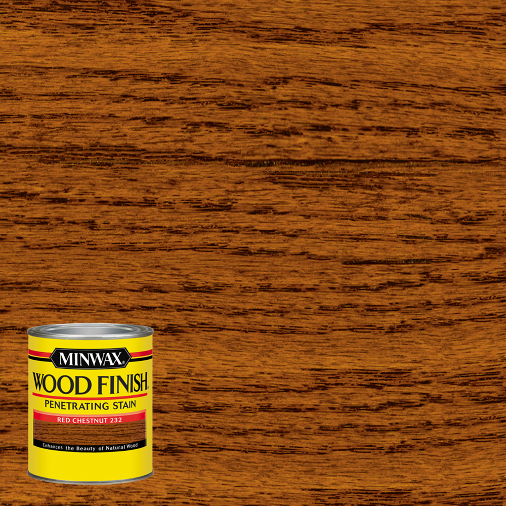 Minwax® Wood Finish? Red Chestnut, Half Pint - Walmart.com