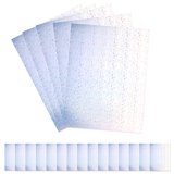 unbranded 20 Sheets Transparent Printer Paper Stickers Printable Paper ...