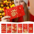 Darzheoy Chinese New Year Red Envelopes 2025, 6 pcs Year of the Snake ...