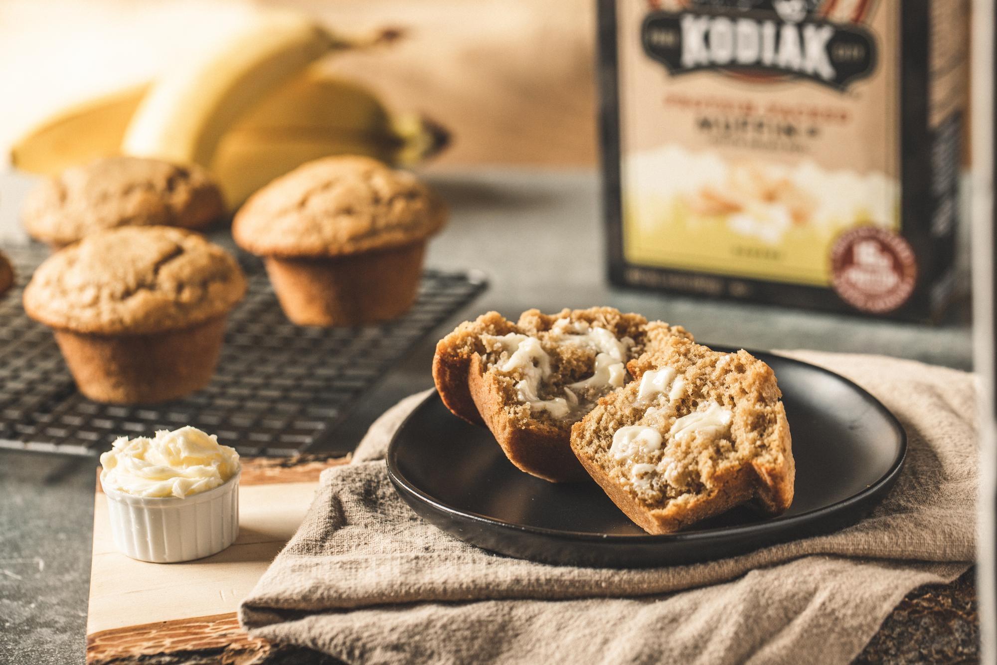 Kodiak Cakes - Brandclub - Kodiak Protein-Packed Banana Muffin and