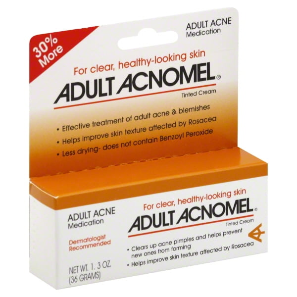 Acnomel Adult Acne Medication Cream 1.3 Oz - Walmart.com