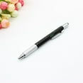 XMMSWDLA Black Pens 6 In 1 Multi-Functional Stylus Pen with Clip Smooth ...