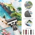 Area Rug 4x6ft, Summer Beach Surfing Coconut Tree Washable Rugs for ...