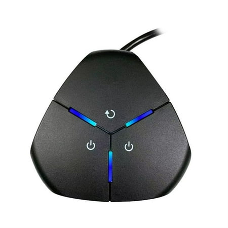 Desktop Computer Switch,PC Power Button Easy PC Remote Start PC Power ...