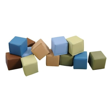 Kaplan Early Learning Jumbo Foam Colored Blocks - 36 Pieces - Walmart.com
