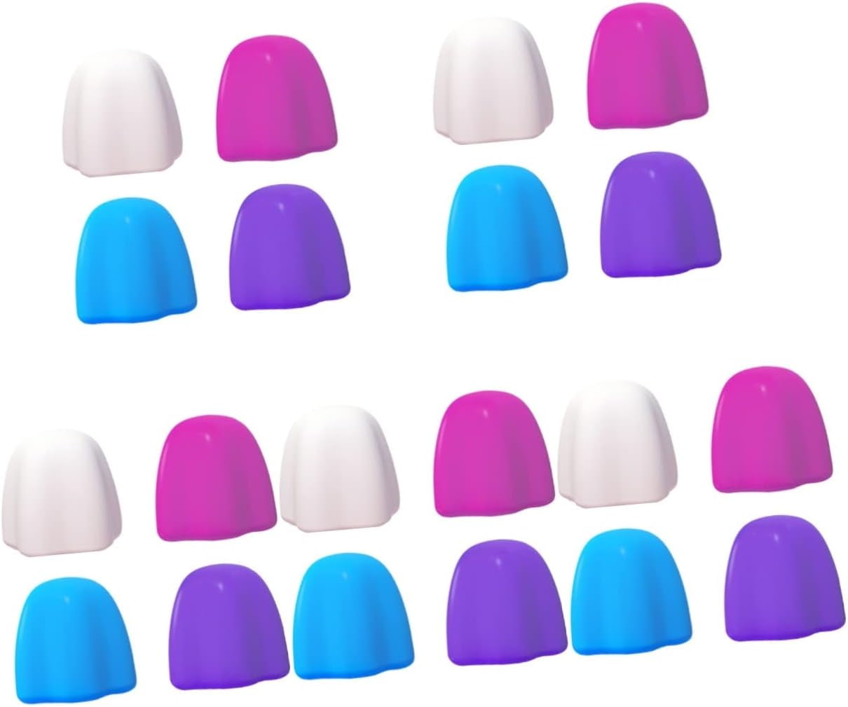 20 Pcs Toothpaste Cap Face Lotion Dispenser Toothpaste Tube Roller ...