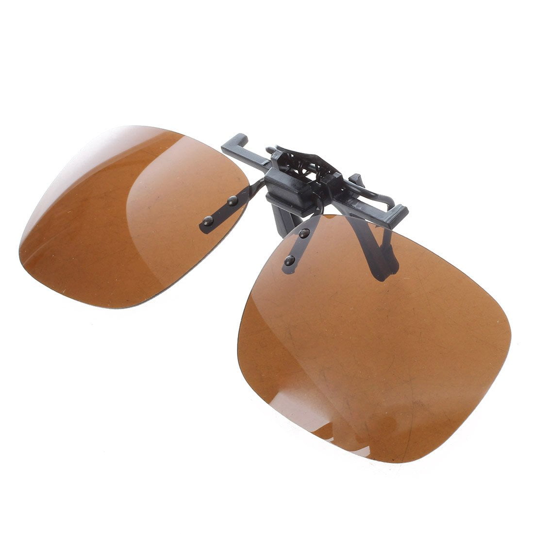 Click here for Unbranded Unisex Dark Brown Rectangle Flip Up Clip... prices