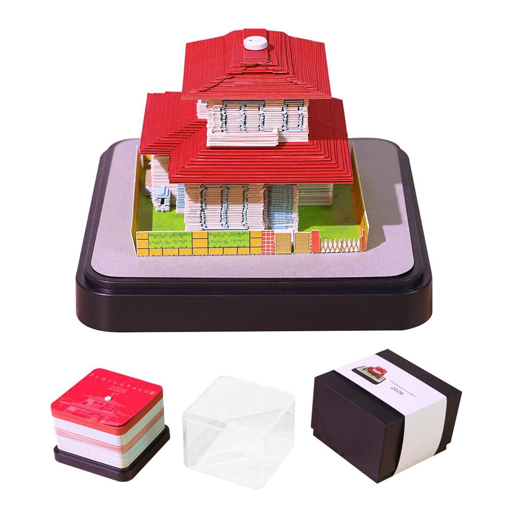 Crazyview 3D Calendar 2026, 2026 Desk Calendar, Christmas Tree ...