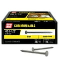 Griprite 1-1/2 in. 4-Penny Bright Steel Smooth Shank Common Nails 1 lb ...