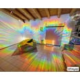 - Suncatcher Window Film Diffraction Stained GlCling Holographic ...