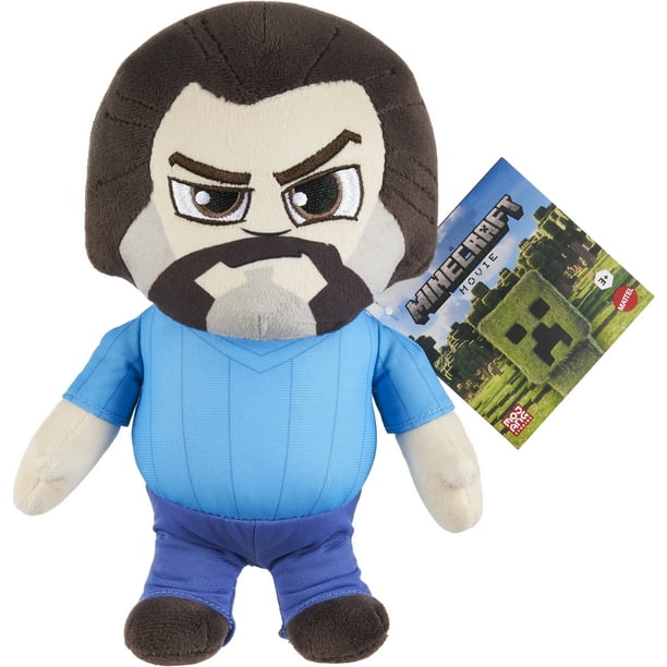 Minecraft Steve Plush Toy, 8-inch Collectible Soft Doll Inspired by A ...
