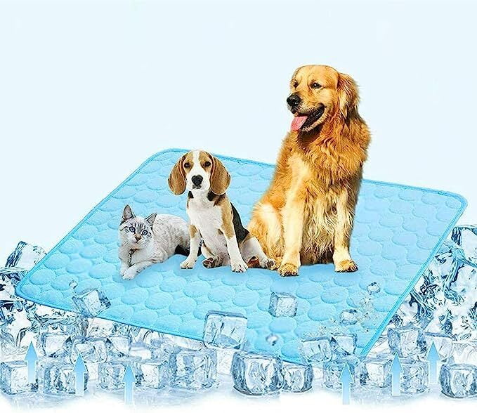 MMTX Dog Cooling Mat - Large Thicken Summer Self Cooling Mat&Sleeping ...