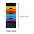 WRISTBIQUE Wall-Hanging File Organizer File Folder Multi PP 1Pack 35 ...