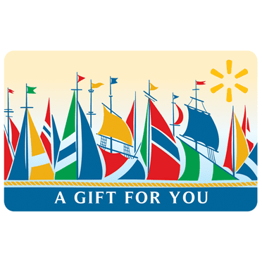 Basic Blue Yellow Spark Walmart Gift Card - Walmart.com