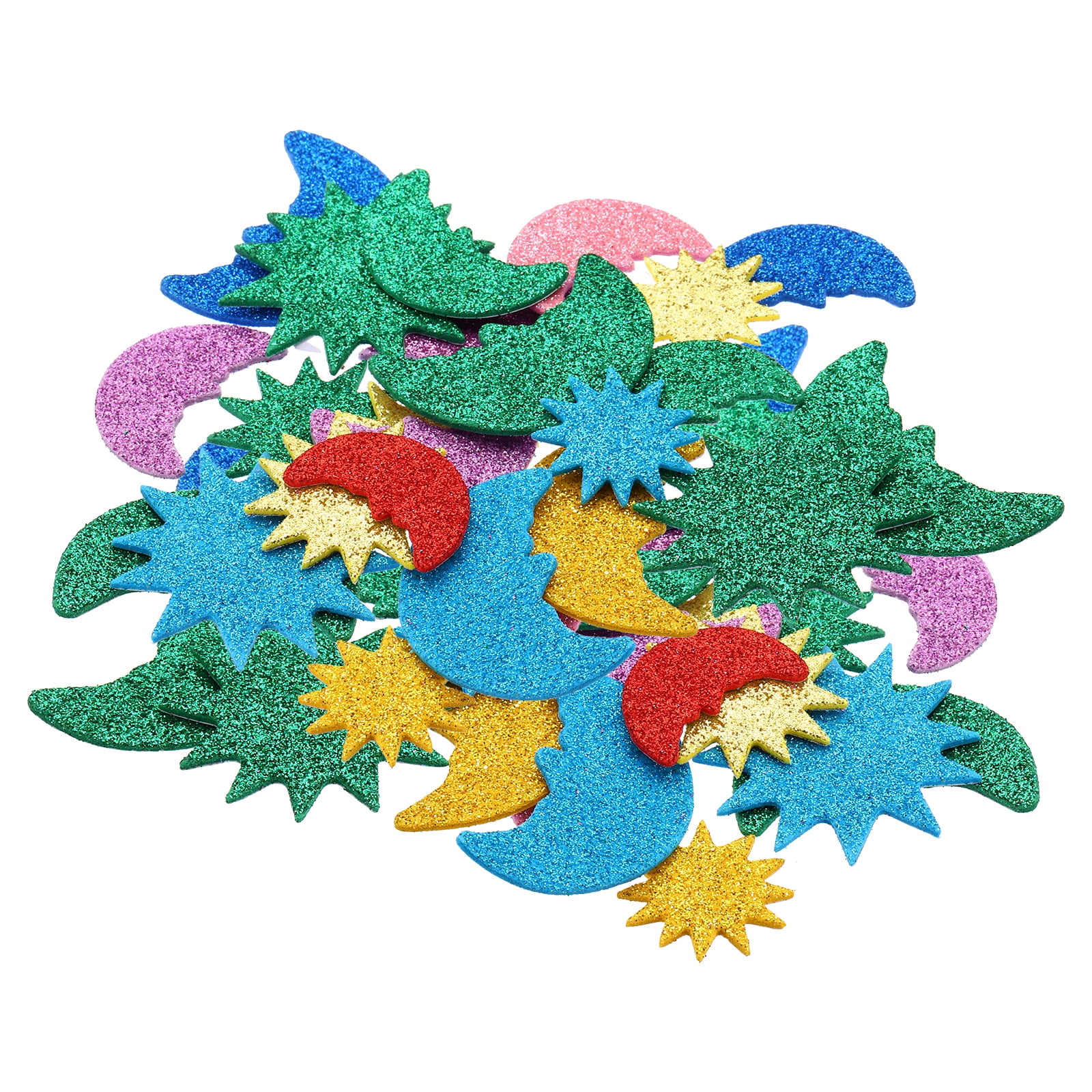 Click here for Uxcell Foam Stickers 4pack 120pc Adhesive Glitters... prices